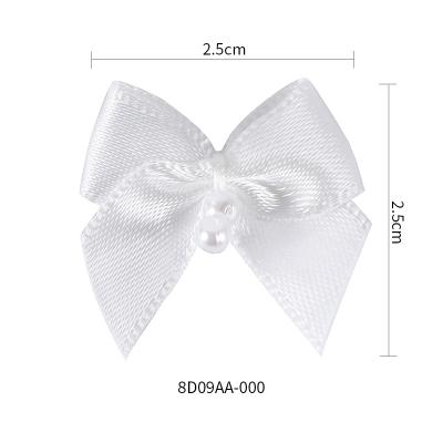 China Mini Satin Ribbon Bows for Craft 100% Polyester 7 Days Sample Order Lead Time Support for sale