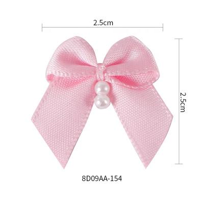 China Mini Satin Ribbon Bows for Craft 100% Polyester 7 Days Sample Order Lead Time Support for sale