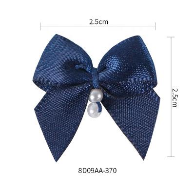 China Mini Satin Ribbon Bows for Craft 100% Polyester 7 Days Sample Order Lead Time Support for sale