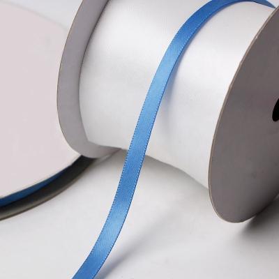 China MSD Polyester Satin Ribbon Double Face Single Face Width 3/16 100% Polyester Direct for sale