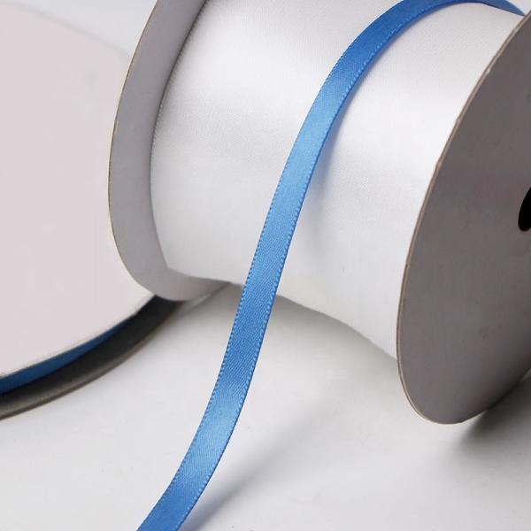 Quality MSD Polyester Satin Ribbon Double Face Single Face Width 3/16 100% Polyester for sale
