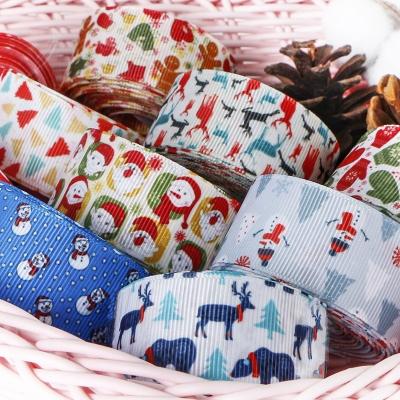 China OEM ODM Ondersteund 25mm 100 Yards Thermal Transfer Printed Ribbon voor Kerstverpakking Te koop