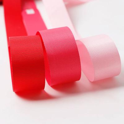 Cina 10-1500mm Cut Edge Grosgrain Ribbon per personalizzazione e lavabile in vendita