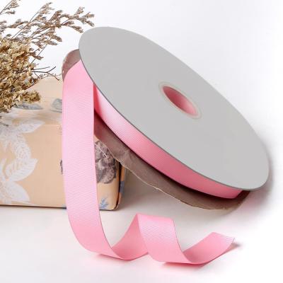 Cina MSD Custom 100% Polyester Grosgrain Ribbon per festeggiamento di vacanza e imballaggio di bouquet in vendita