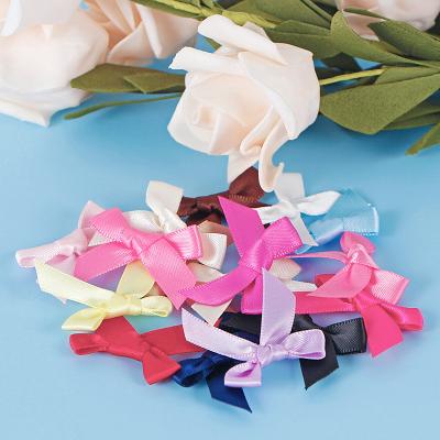 China MSD Handmade Hair Bow with Clip and Free Sample of Polyester Satin Ribbon for sale
