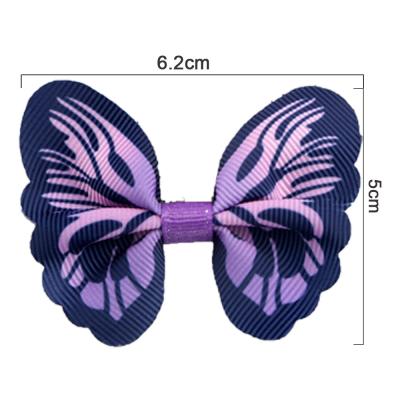 Cina Clip per capelli a nastro farfalla 6.2*5cm in vendita