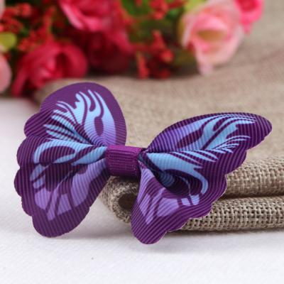 Cina Clip per capelli a nastro farfalla 6.2*5cm in vendita