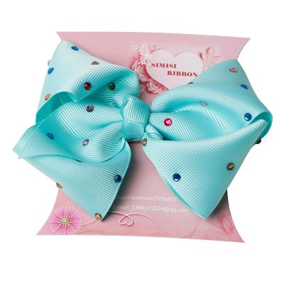 Cina Dimensioni personalizzate Big Hair Archi Jojo Arco con clip Decorazione di capelli di ragazza alla moda in vendita