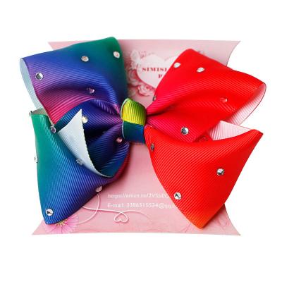 Cina Dimensioni personalizzate Big Hair Archi Jojo Arco con clip Decorazione di capelli di ragazza alla moda in vendita