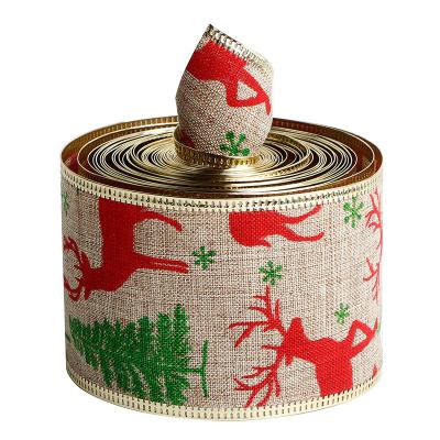 China Decoraciones navideñas de filamentos con patrón impreso a medida en venta