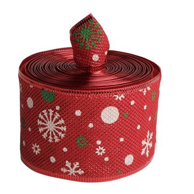 China Decoraciones navideñas de filamentos con patrón impreso a medida en venta
