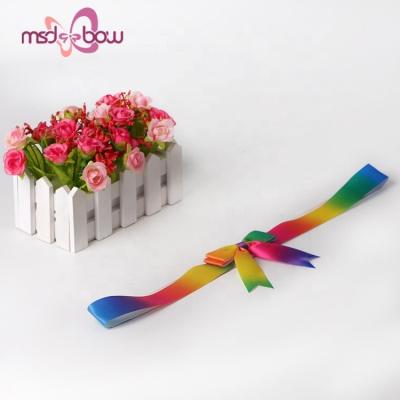 China MSD Custom Ready Made Gift Box Wrap Ribbon Bows Floral Style for Occasion of Gift Wrapping for sale
