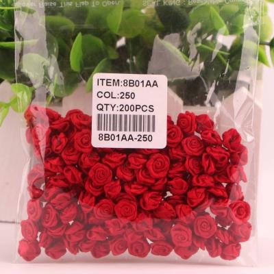 Cina Decorazione di abbigliamento Mini Satin Ribbon Bow con colore solido e materiale 100% poliestere in vendita