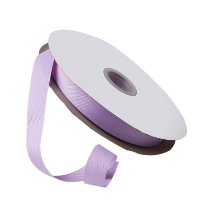 China Eco-friendly 6mm Purple Grosgrain Ribbon 1/4 de polegada com e Color Fastness Grau 4 à venda
