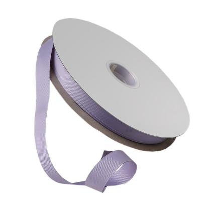 China Eco-friendly 6mm Purple Grosgrain Ribbon 1/4 de polegada com e Color Fastness Grau 4 à venda