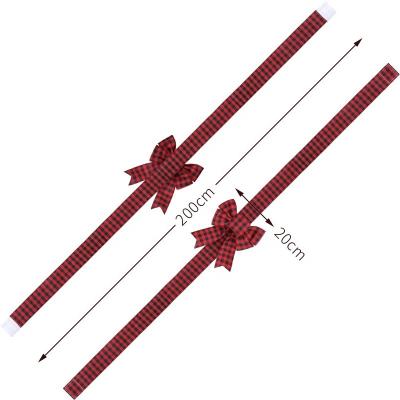 China Large Kitchen Ribbon Bow Decor Xmas Party Cabinet Arcos para Decoração de Portas de Natal à venda