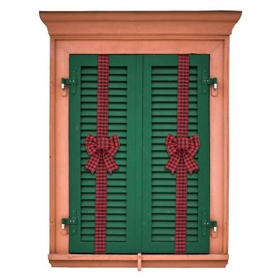 China Large Kitchen Ribbon Bow Decor Xmas Party Cabinet Arcos para Decoração de Portas de Natal à venda