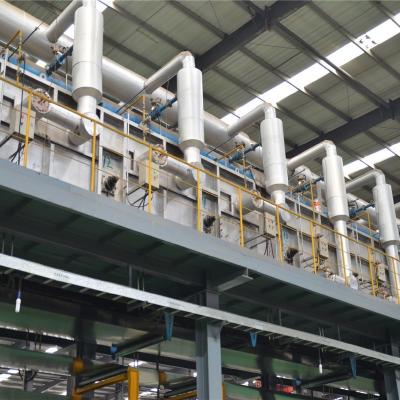 Cina Linea di tempera e di marinatura fornace aperta 1250mm del fuoco di processo 0.15mm 1.5mm in vendita