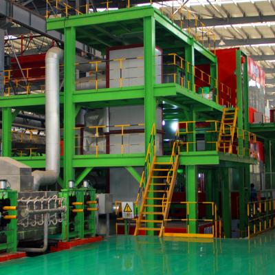 Cina Linea di rivestimento di colore di acciaio al carbonio per metallo d'acciaio piano 150000 T/Y in vendita