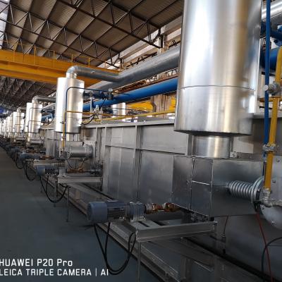 Cina Linea continua su ordinazione di galvanizzazione con l'esperto di metallurgia acido di trattamento della raccolta del fumo in vendita