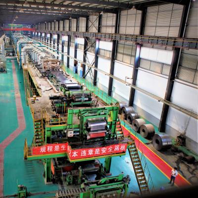 Cina Zinchi il metallo automatico dell'acciaio 90000TPY dell'impianto di galvanizzazione 1.0mm 2.2mm 300mm in vendita