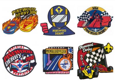Cina Toppa di spalla del Consiglio del bordo di Patrol Patches Merrowed del boy scout della saia 3D BSA in vendita