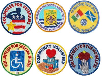Cina Boy scout lavabile Patch Merit Badge della saldatura a caldo della macchina per la tasca in vendita