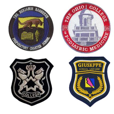 Cina Uniforme scolastico Logo Patches della saia in vendita