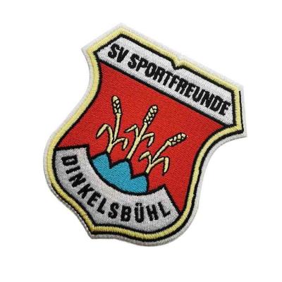 Cina Il ferro su 3.5x3.5 misura il ricamo in pollici ritenuto di Team Patches 3D di sport in vendita