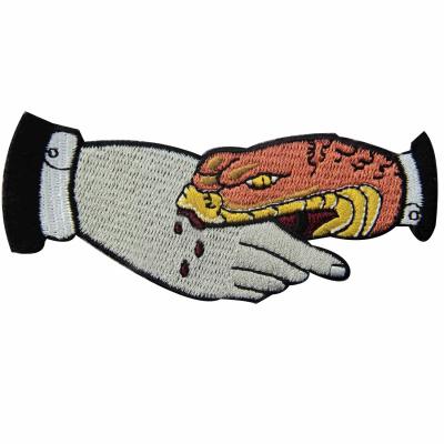 China Flausch, der Vertrauen keine Flecken-Stickerei für Handtaschen-Hüte unterstützt zu verkaufen