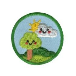 中国 環境パッチのパントンの刺繍の学校のバッジの証拠の鉄を縮めなさい 販売のため