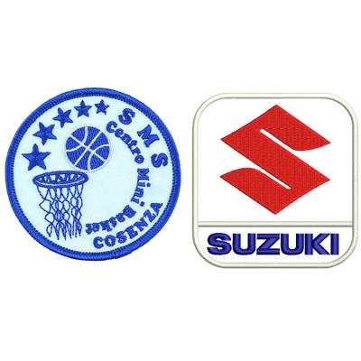China Wasbare Stok op 3D Logo Embroidery Patch Brownie Sash-Kentekens Te koop
