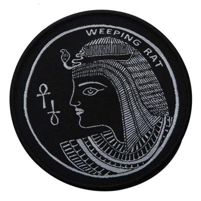 Cina Il confine 22.8cm del taglio del calore ha ricamato i fori delle magliette di Logo Badges For in vendita