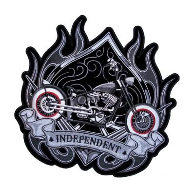 Cina Il motociclista del motociclo 120D della saia del ciclo e del gancio rattoppa per le maglie di cuoio in vendita