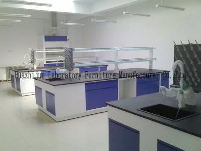 China Educational Steel Laboratory Furniture , Chemical Resistant Lab Tables For Schools for sale