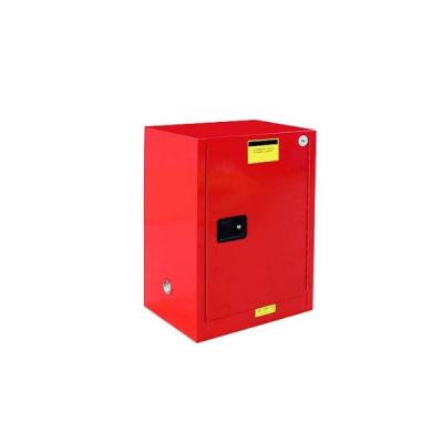 China Full Steel Flammable Liquid Storage Cabinet With Built - In Grounding Connector for sale