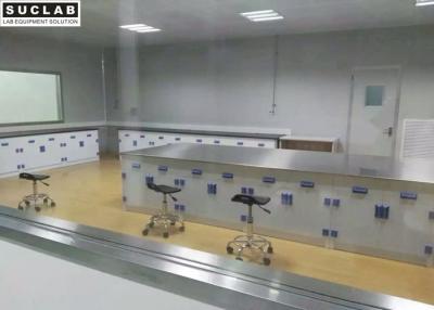 China PP Structure Chemical Lab Furniture Anti - Corrosion Casework 1500*850mm for sale