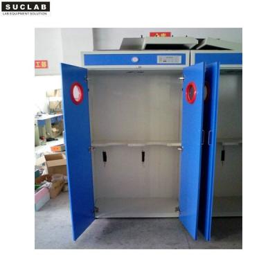 China Satety Laboratory Storage Cabinets , Gas Cylinder Cabinet With Alarm System for sale