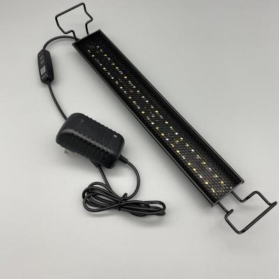 LED 10.0 UVB Strip Light Aluminum Reptile UVB Light Fixture Black