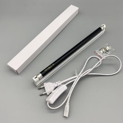China T5 Integrated Black Light Fluoro Tube 6W 8W Black Light Replacement Tubes for sale