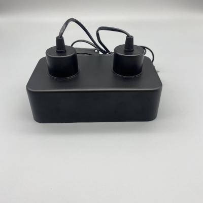 China 110-220V Reptile Heating Light Fixture For UVB Bulb And Heating Bulb In Glass Container for sale