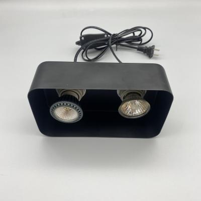 China 180W Dual Socket Fixture LED UVB Reptile Light For Precise Temperature Control And Wide Compatibility With Reptiles for sale
