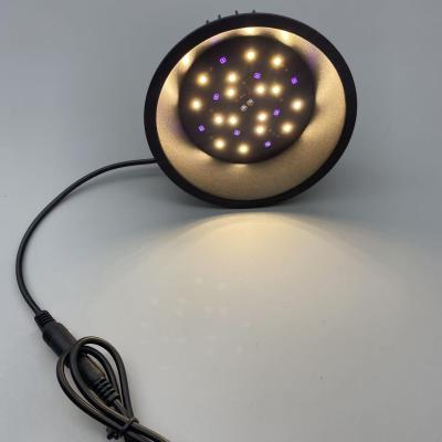 China 5W UVA UVB LED Round Light Climbing Box Light Lizard Turtle Bird Light Calcium Supplement for sale