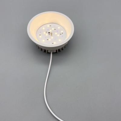 China Reptile UVA UVB LED Round Light For Lizards Turtles And Birds Ndash Dual Spectrum Lighting For Natural Behavior And Strong Bones for sale