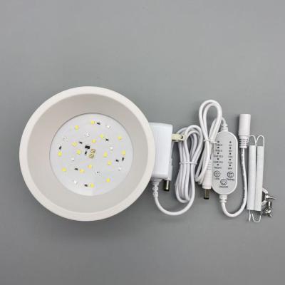 China 5W UVA UVB LED Round Light For Lizards Turtles And Birds Natural Sunlight Simulation For Optimal Well-Being for sale