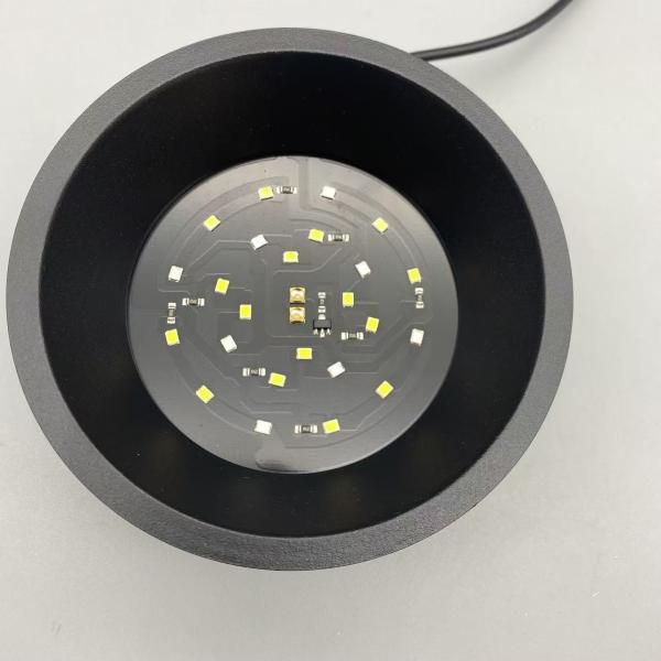 5W UVA UVB LED Round Light Climbing Box Light Lizard Turtle Bird Light Calcium Supplement
