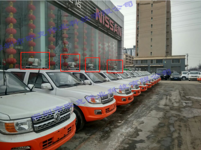 police car roof camera