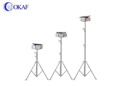 Cina Mobile Solar Sensing LED Telescopic Tripod Mast Night Scan Light Tower in vendita