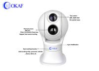 China 75mm long range Gyro stabilization thermal PTZ camera for sale