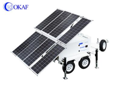 中国 Mobile Renewable Energy Station Off Grid Energy Solutions Mobile Solar Station 販売のため